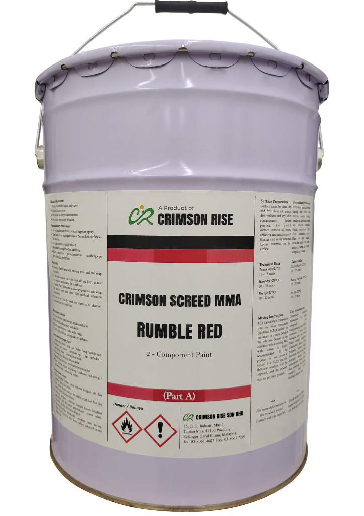 MMA Rumble Paint - Crimson Rise Paint